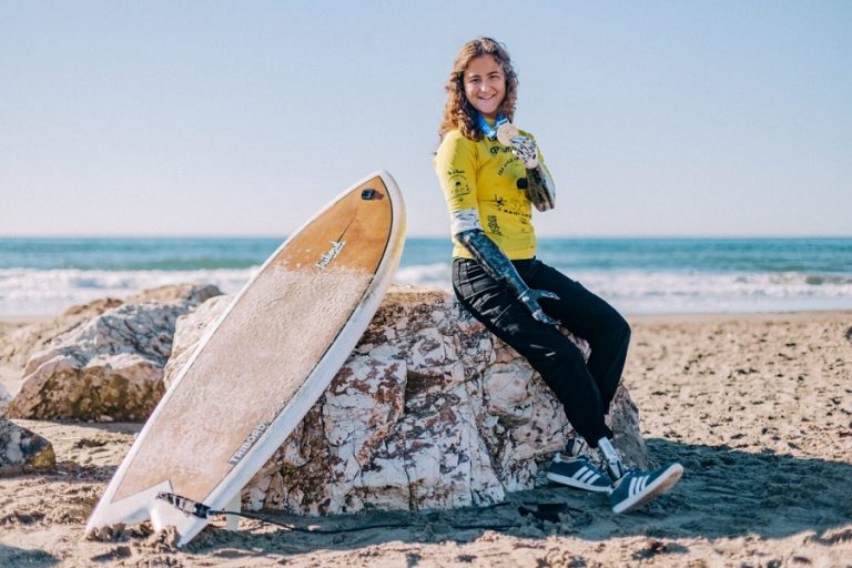 La subcampeona mundial de surf adaptado, Sarah Almagro, competirá sobre ...
